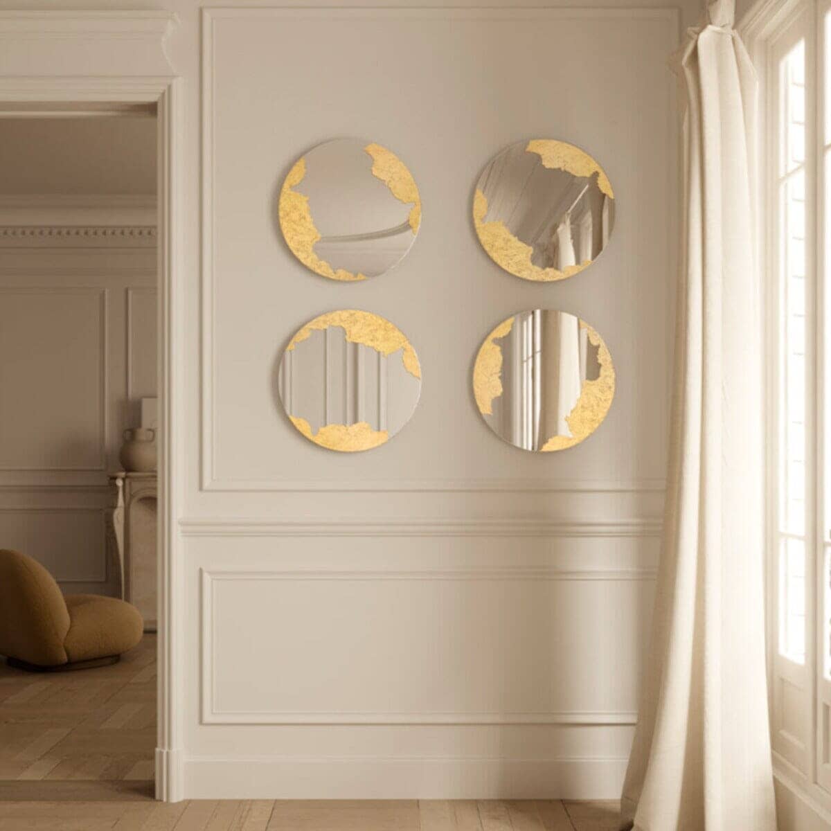 Opulent Circular Mirrors– ELYSIUM HOME