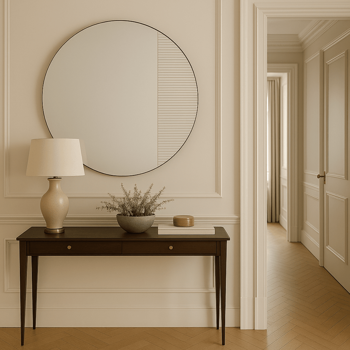 Cord Flutes Mirror | Belgian Designer Mirror | Elysium Home– ELYSIUM HOME