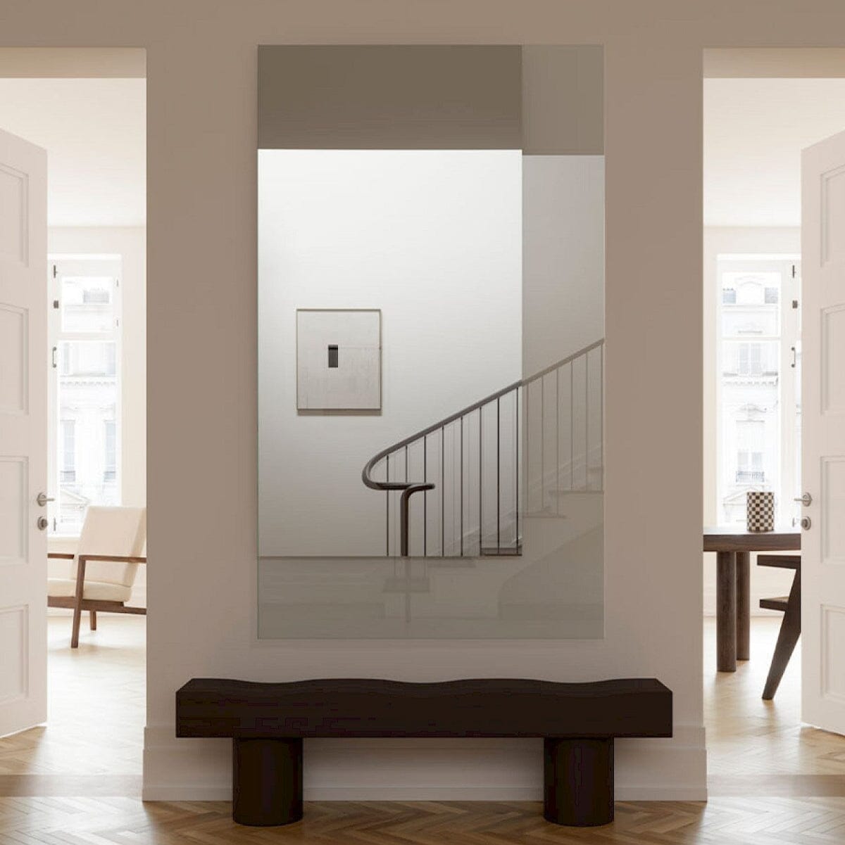 Void XXL Mirror | 180cm Contemporary Design– ELYSIUM HOME
