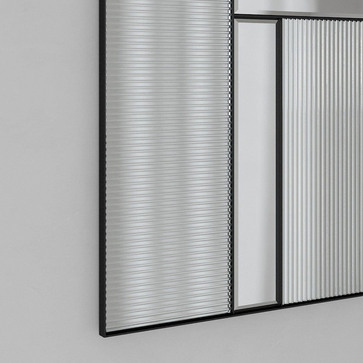 Finestra Flutes XL Mirror | 175cm Decorative Fluted Glass– ELYSIUM HOME